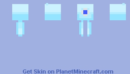 white wisp Minecraft Skin