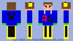 Adam gamer skin Minecraft Skin