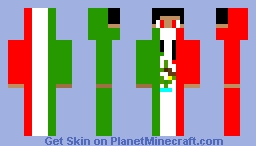 mexican hoddie Minecraft Skin