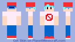 FNF Boyfriend Minecraft Skin