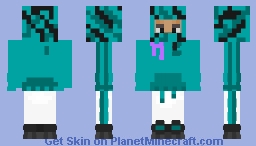 Ponk MCC 17 Cyan Coyotes Minecraft Skin