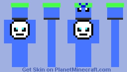 blue dream Minecraft Skin
