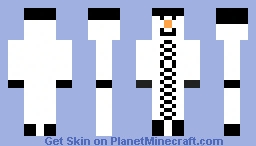 Real-life Snowman Minecraft Skin
