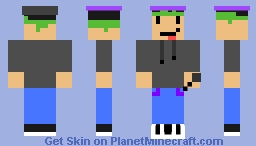FNF Neo BF Minecraft Skin