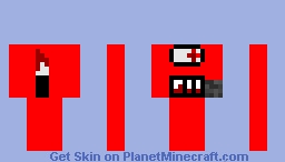 red Minecraft Skin