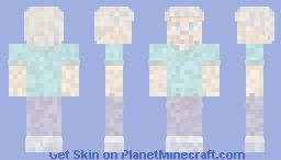 Ghost Steve Minecraft Skin