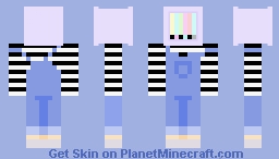 robot girl Minecraft Skin