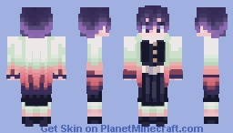 Shinobu male Minecraft Skin
