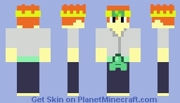 Dan the man ( dan the man game ) Minecraft Skin