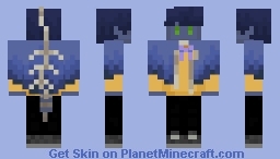Phantom Wilbur Soot (Origin SMP) Minecraft Skin