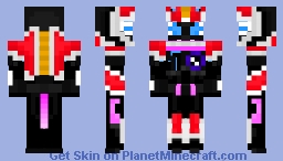 Kamen Rider Vice Mammoth Genome [ Kamen Rider Revice ] Minecraft Skin