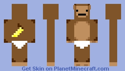 MONKE Minecraft Skin
