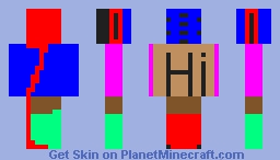 I made this at 1 am Minecraft Skin