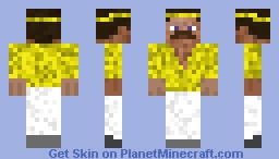 Disco Steve Minecraft Skin