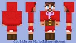 Little Red Riding HBomb Minecraft Skin