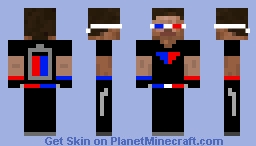 Retro steve Minecraft Skin