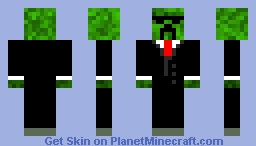 Agent Creeper Minecraft Skin