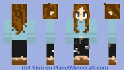 Your Basic Girl Minecraft Skin