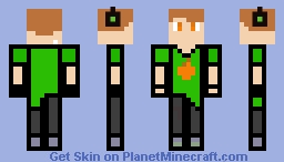 2D Style Fall Gamer1 Minecraft Skin