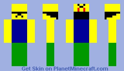 ROBLOX ANGRY NOOB Minecraft Skin