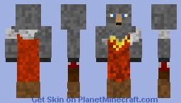Edited arthure from BBC's merlin show Minecraft Skin