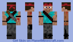 Commando Steve Minecraft Skin