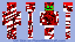 Glitched Steve Minecraft Skin