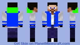 Steve In Jacket Remake Minecraft Skin