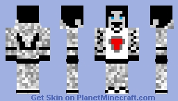 Whitewarrior Minecraft Skin