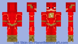 The Flash (DC Comics) Minecraft Skin