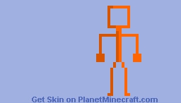 Stick Man Minecraft Skin