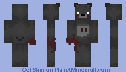 Wallibear - Halloween skin Minecraft Skin