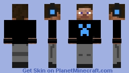 Remade Just normal steve Minecraft Skin