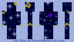 Galaxy god Minecraft Skin