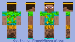 Beach Steve Minecraft Skin