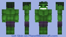 hulk Minecraft Skin
