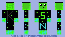The slime ninja Minecraft Skin