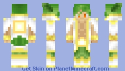 Kittsuyo Kame || The Great Sun God Minecraft Skin