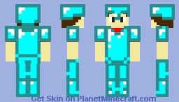 Me Full Diamond Minecraft Skin