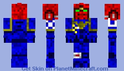 Space War Marine Ultra Sergeant Minecraft Skin