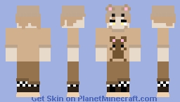 Cute bear ;* Minecraft Skin