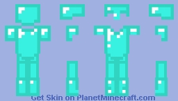 Diamond armor Minecraft Skin