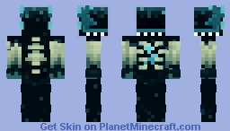 Zombified green raptor Minecraft Skin