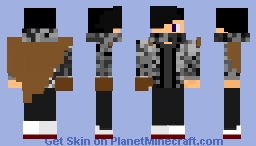 Dude with a cloak Minecraft Skin