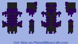 Purple Demon Minecraft Skin