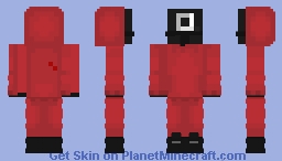 Squid Game Minecraft Skin