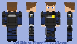 Jim Gordon Minecraft Skin