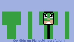 Snowpea from Mucha Lucha (version 2) Minecraft Skin