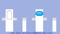 among us template Minecraft Skin
