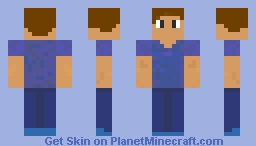 Blue Minecraft Skin